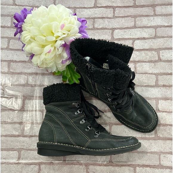 Clarks | Shoes | Clarks Woman Nikki Imperial Lace Up Boots | Poshmark